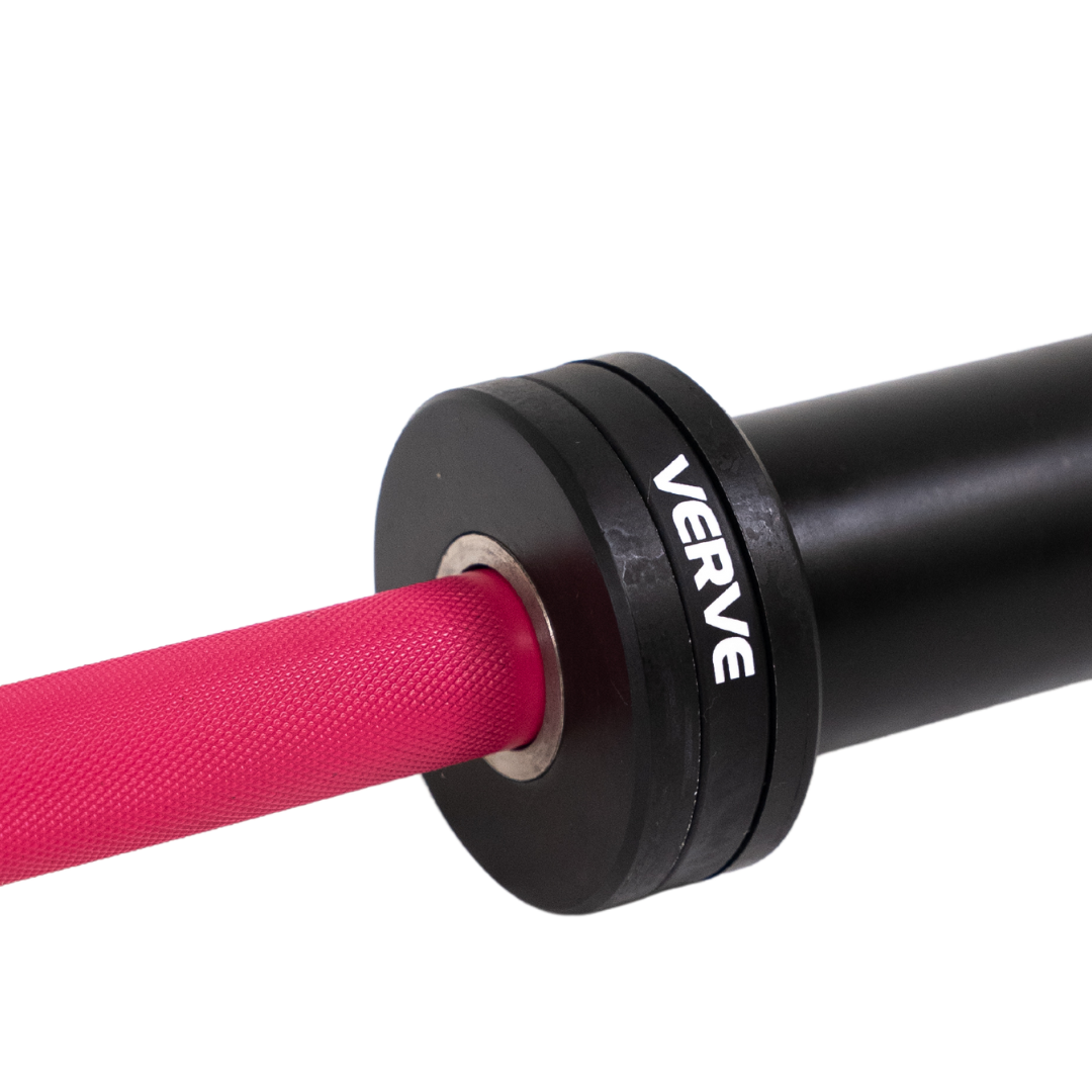 Fernwood Elite Olympic Barbell - Pink - 15kg