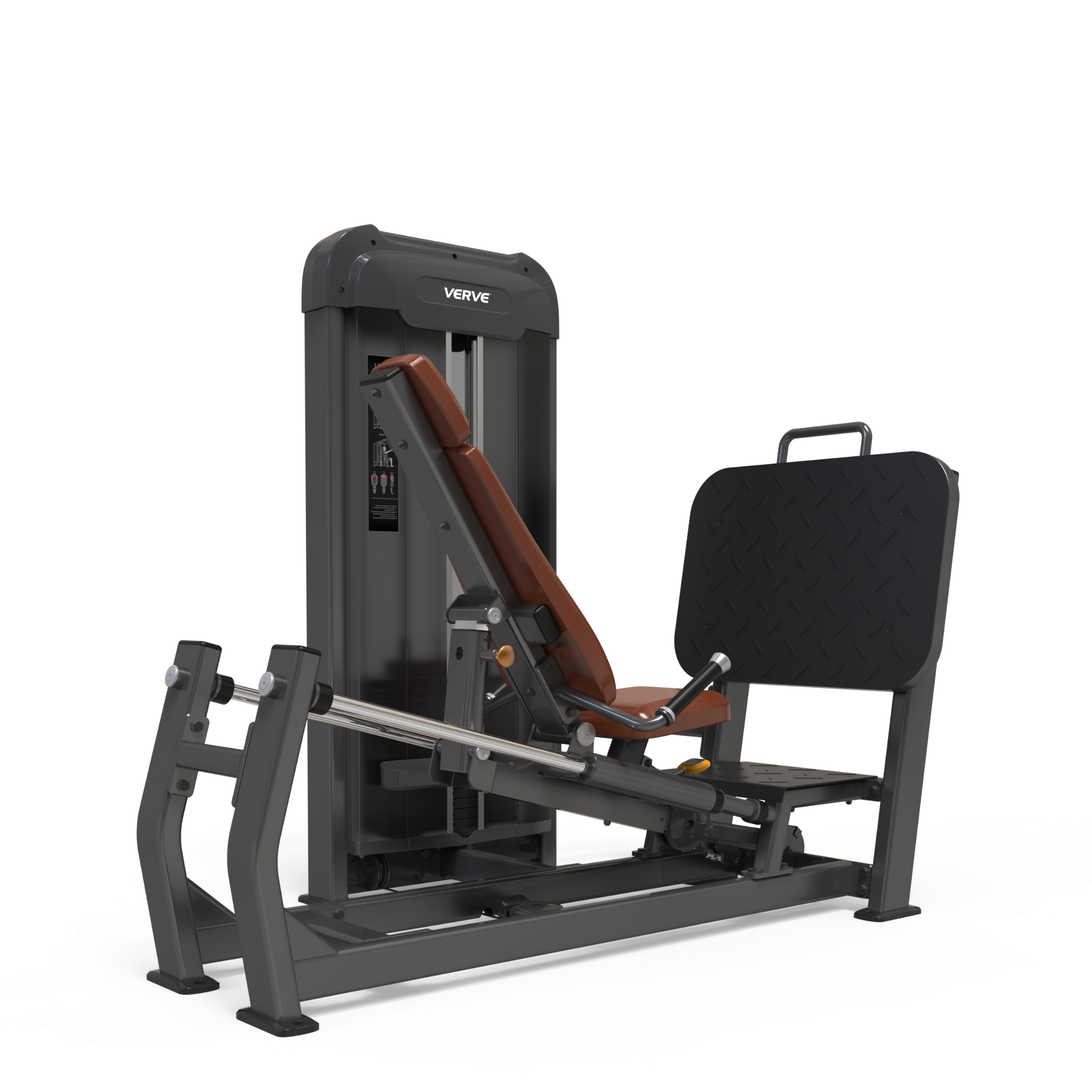 VERVE Pin Loaded Seated Leg Press - Makoto Series