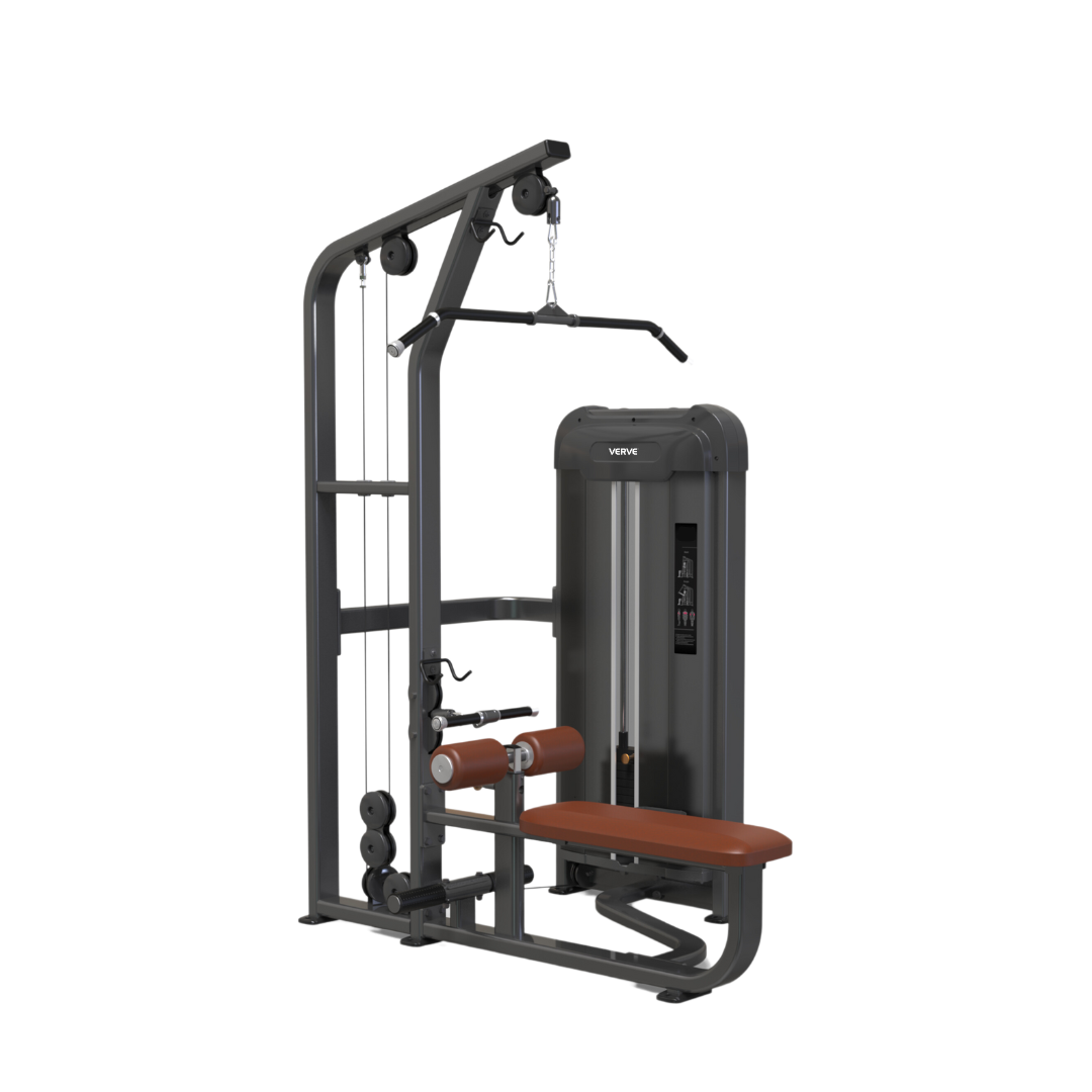 VERVE Pin Loaded Pulldown/Seated Row (Brown) - Makoto Series | MADE TO