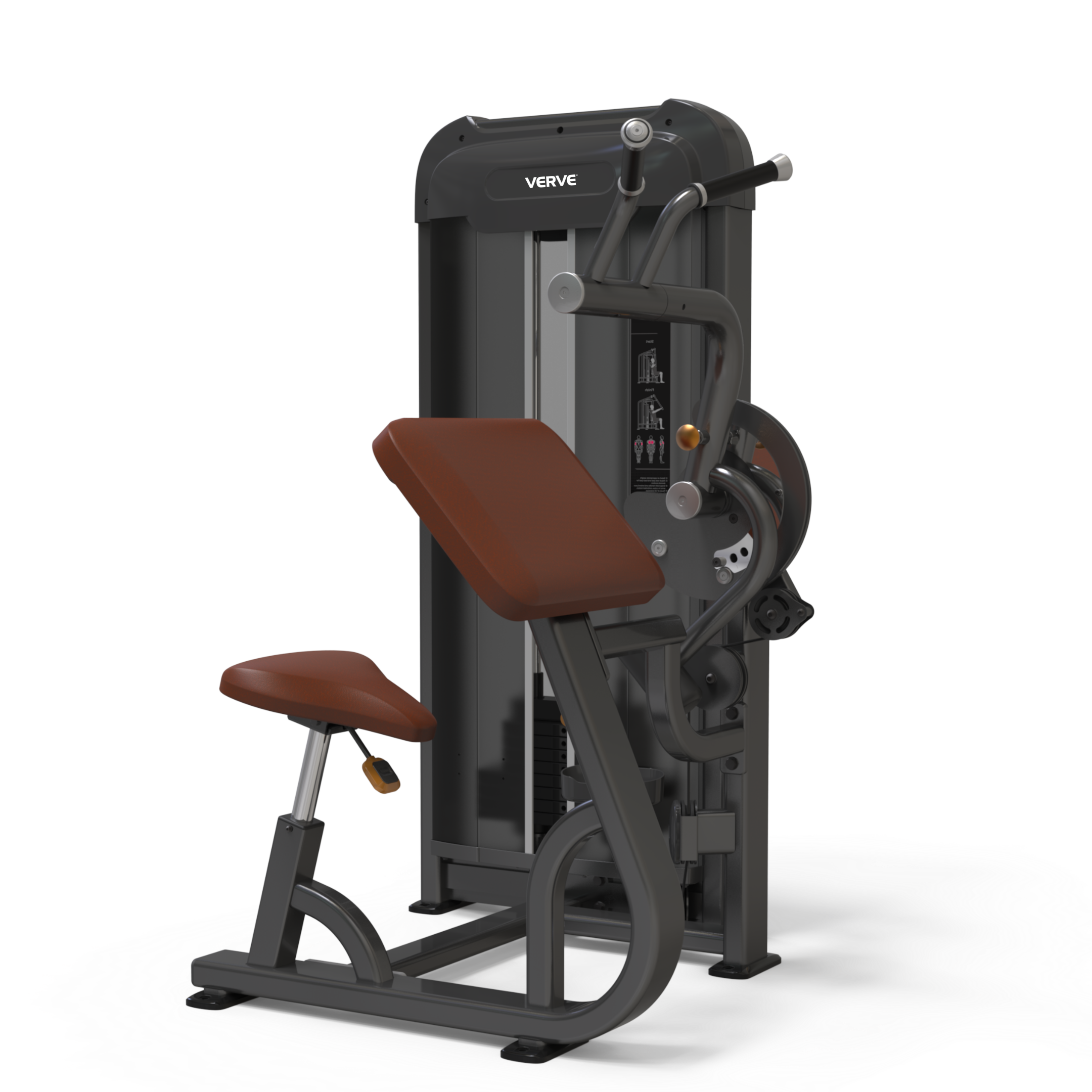 VERVE Pin Loaded Bicep Curl/Tricep Extension - Makoto Series