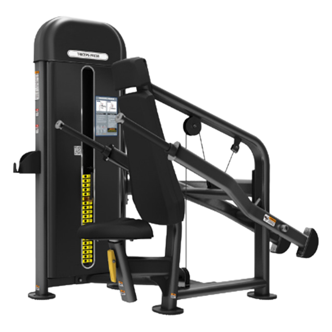 Transform Your Triceps with our Pin Loaded Press Machine