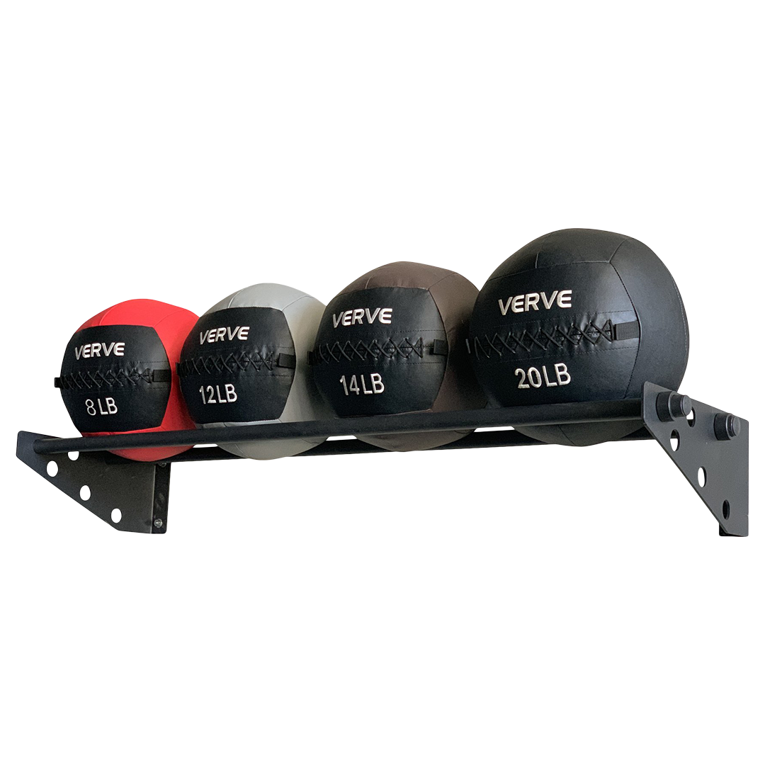 Secure Your Gym Space with VERVE Wall Mounted Ball Rack | Pre-Order Now